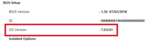 Which version of Linux OS is running on my integrated Fiery controller?