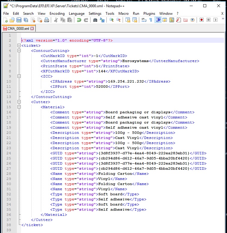 How to setup the Fiery Cutter Material Database Connector for ...